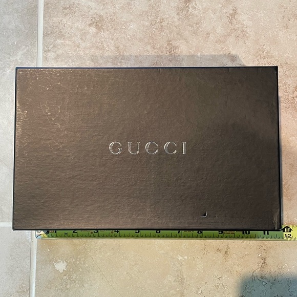 Gucci | Other | Gucci Shoebox Storage Empty Brown Box 2 X 7 | Poshmark